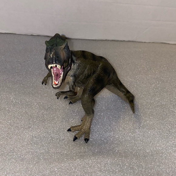 Toys | Dinosaur Figure Green Running Trex Movable Jaw | Poshmark